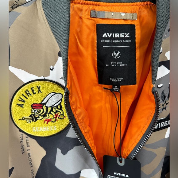 Avirex | Jackets & Coats | Avirex Desert Camo Mens L2b Bomber Hi Speed Low Level Flight Jacket ...